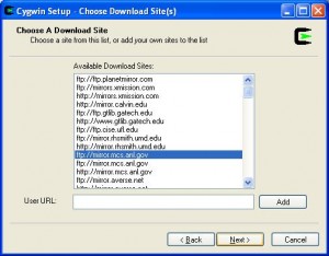 Launch software installers on Linux from Windows using Cygwin