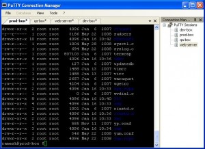 PuTTY: Extreme Makeover Using PuTTY Connection Manager