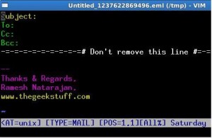 Transfer the Power of Vim Editor to Thunderbird for Composing Email