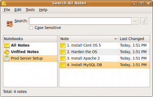 Ubuntu Tips: How To Manage Simple Projects Using Tomboy Notes