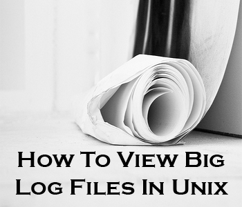 10 Awesome Examples for Viewing Huge Log Files in Unix