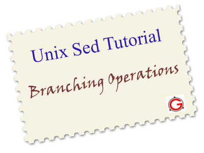Unix Sed Tutorial: 6 Examples for Sed Branching Operation