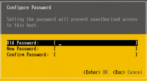 How to Change Root password on VMware ESXi