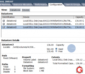 VMware ESXi 4: How to Add VMFS Datastore Using vSphere Client ( with ...