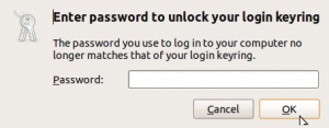 How to Change Ubuntu Login Keyring Password (Unlock Login Keyring)