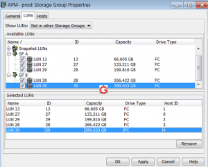 EMC Navisphere – How to Create Raid Group and LUN on CLARiiON
