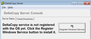 How to Setup Rsync for Windows Using DeltaCopy