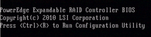 DELL Server: How To Create RAID Using PERC H700 Integrated BIOS Configuration Utility