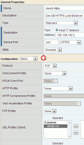 How to Setup F5 HTTPS SSL Load Balancing in Big-IP