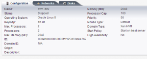 How to Create an Oracle OVM VM from an Linux ISO DVD Image