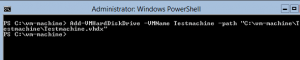 How to Create Virtual Machine in Hyper-V Server using Powershell Commands